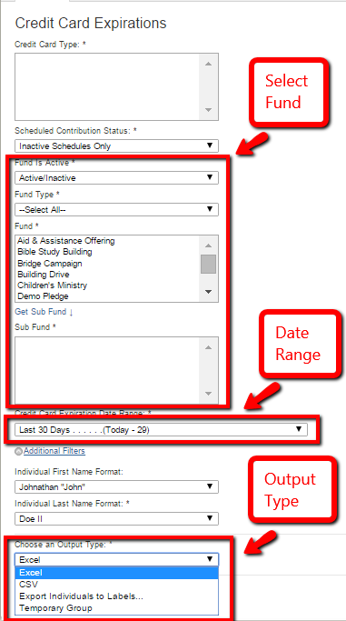 Send Credit Card Expiration Notification · Community Portal