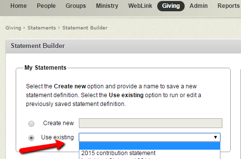 Remove Existing Statement Definition · Community Portal