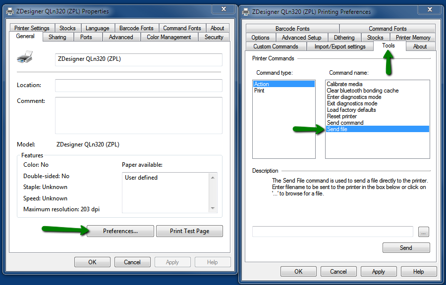QLn320 Configuration Instructions · Community Portal